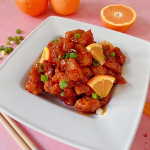 Crispy and Tangy Orange Chicken - COOK COOK GO
