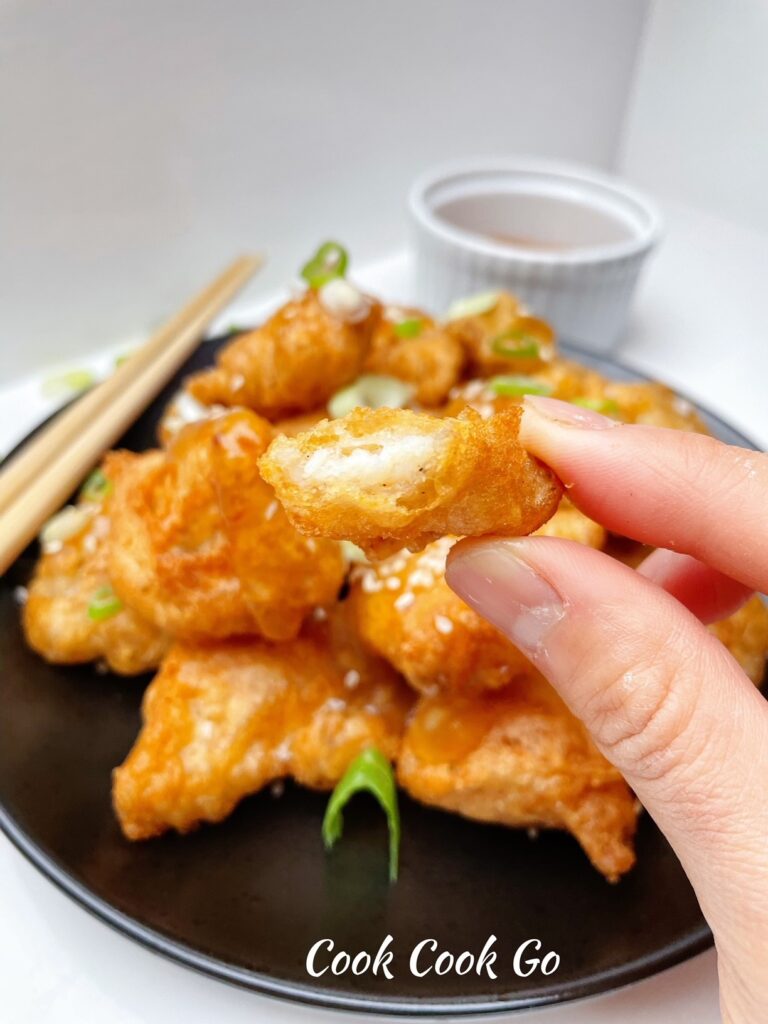Chinese Crispy Lemon Fish - COOK COOK GO