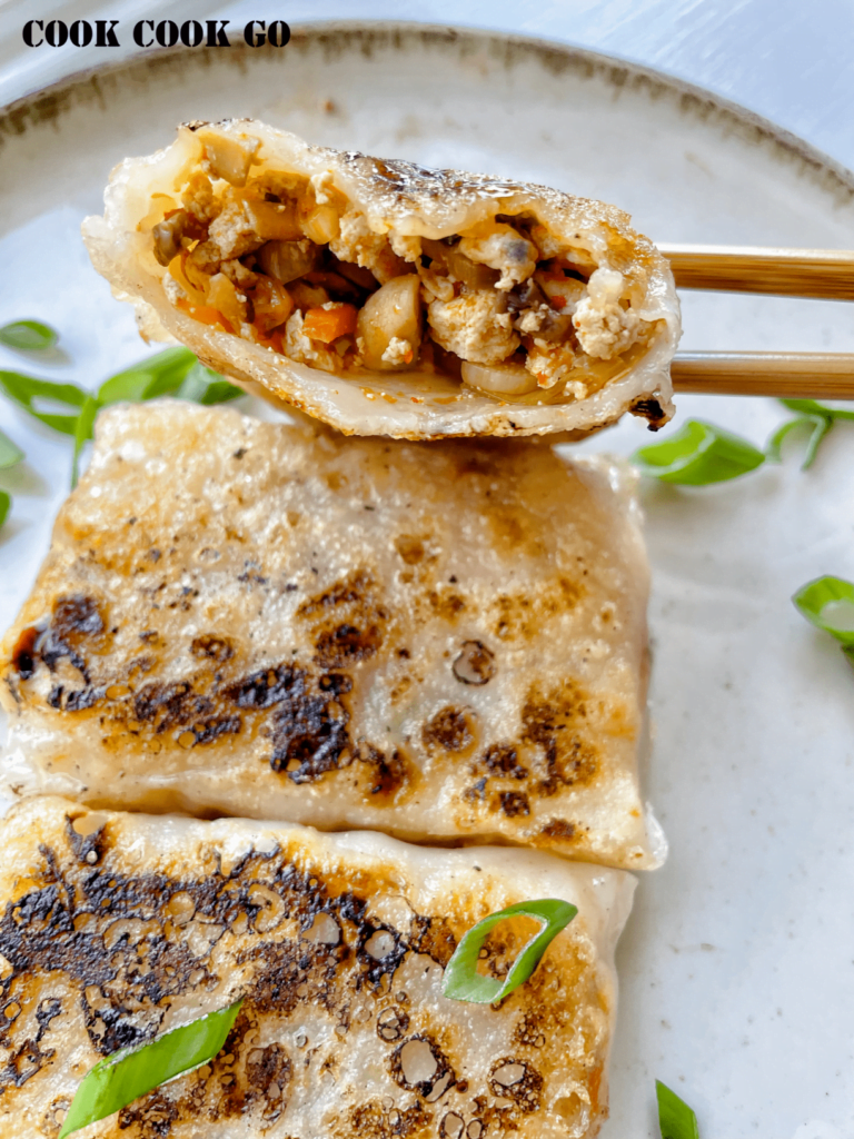 Rice Paper Tofu Dumplings - COOK COOK GO